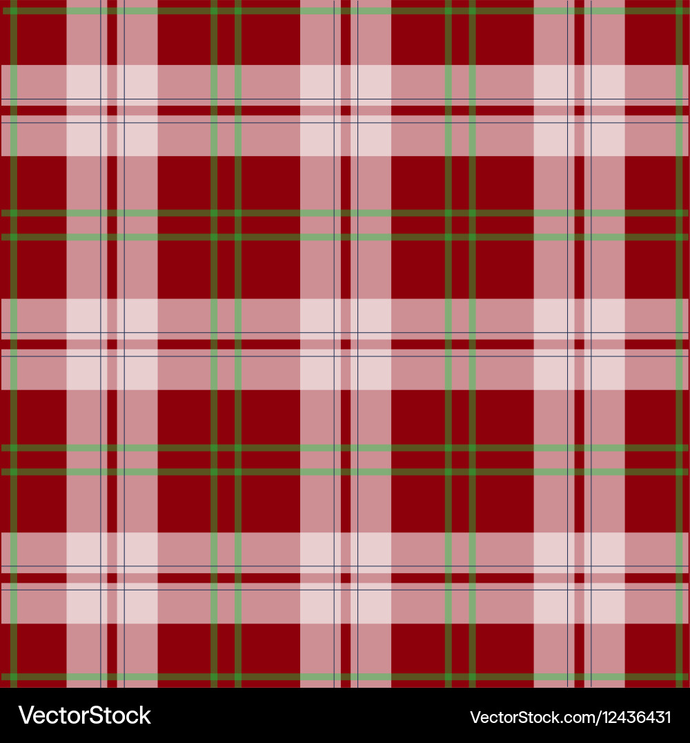 Abstract red tartan christmas seamless Royalty Free Vector