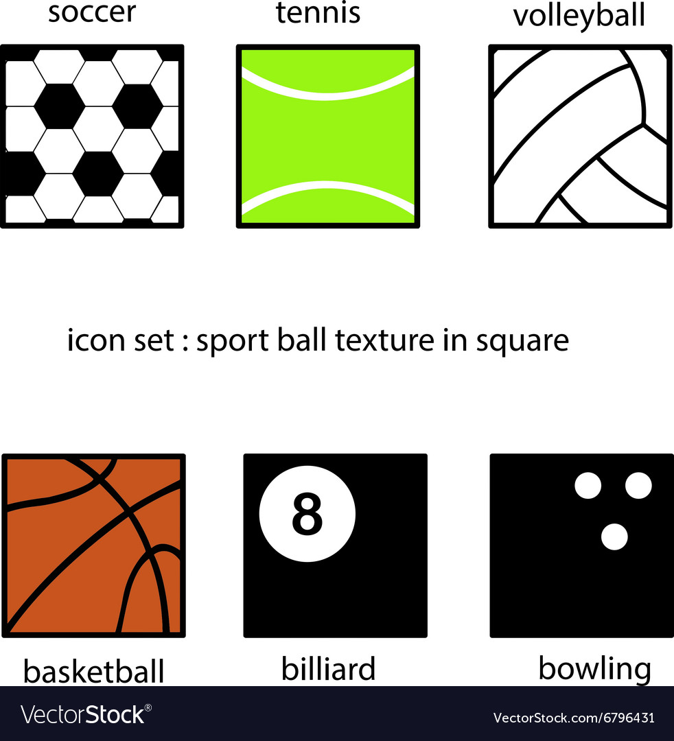 Ballsquare Royalty Free Vector Image - VectorStock