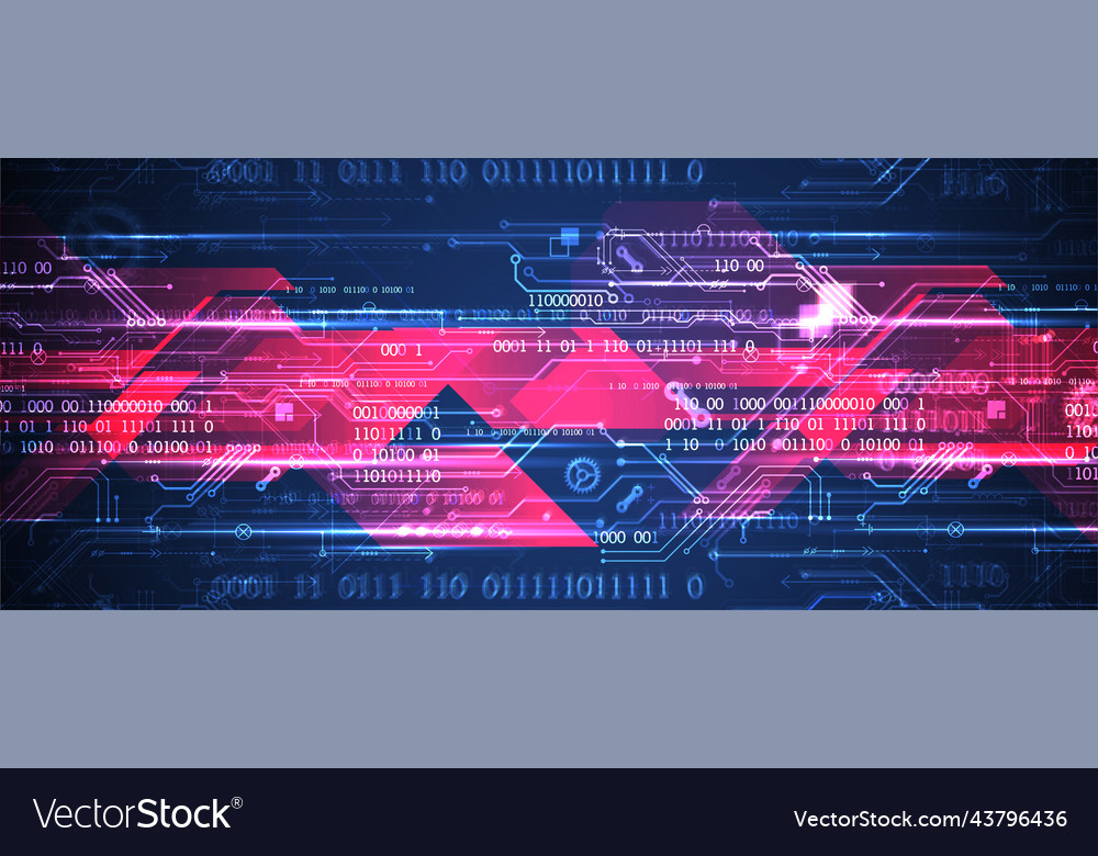 Abstract background on technological Royalty Free Vector