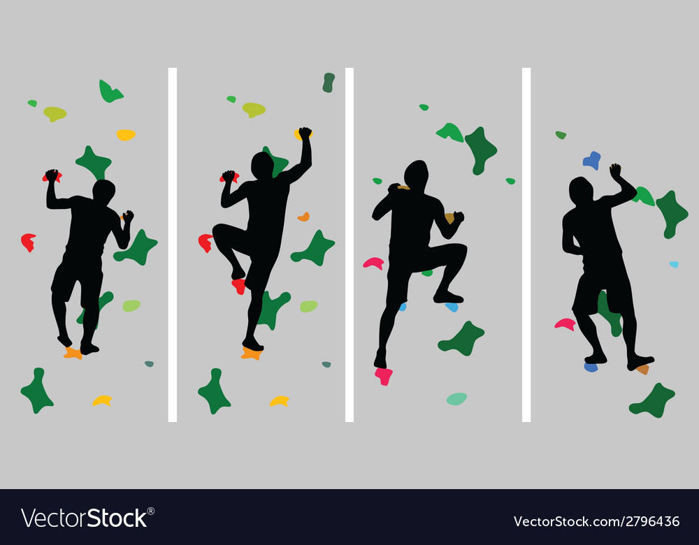Climber Royalty Free Vector Image - VectorStock