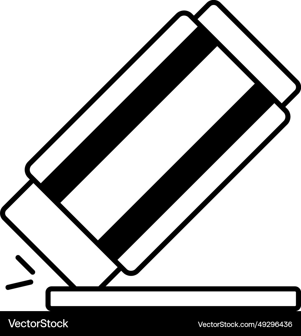 Rubber Eraser Icon Royalty Free Vector Image - VectorStock