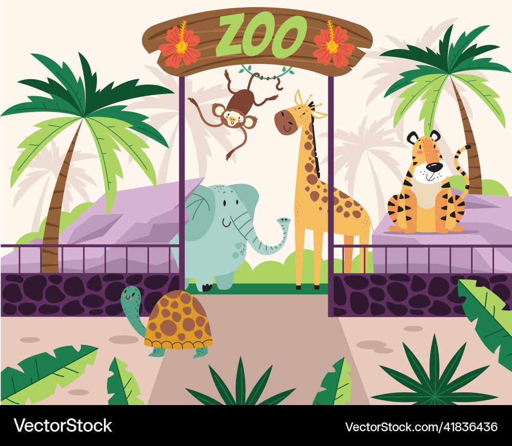 Animated Zoo Gates
