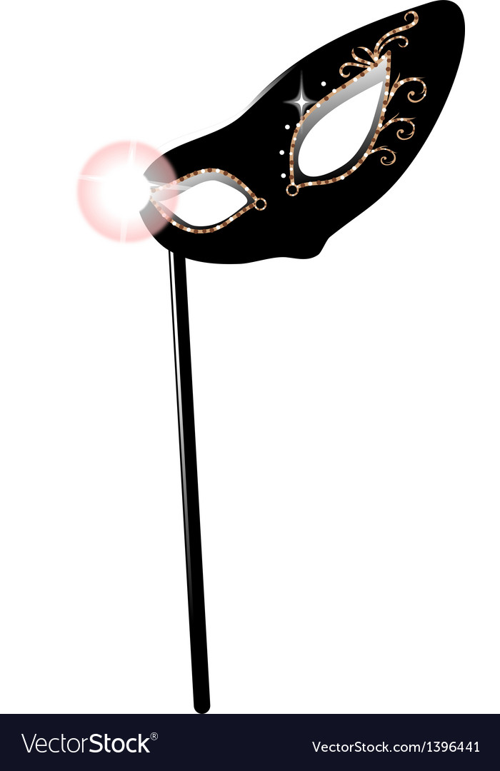 A mask Royalty Free Vector Image - VectorStock