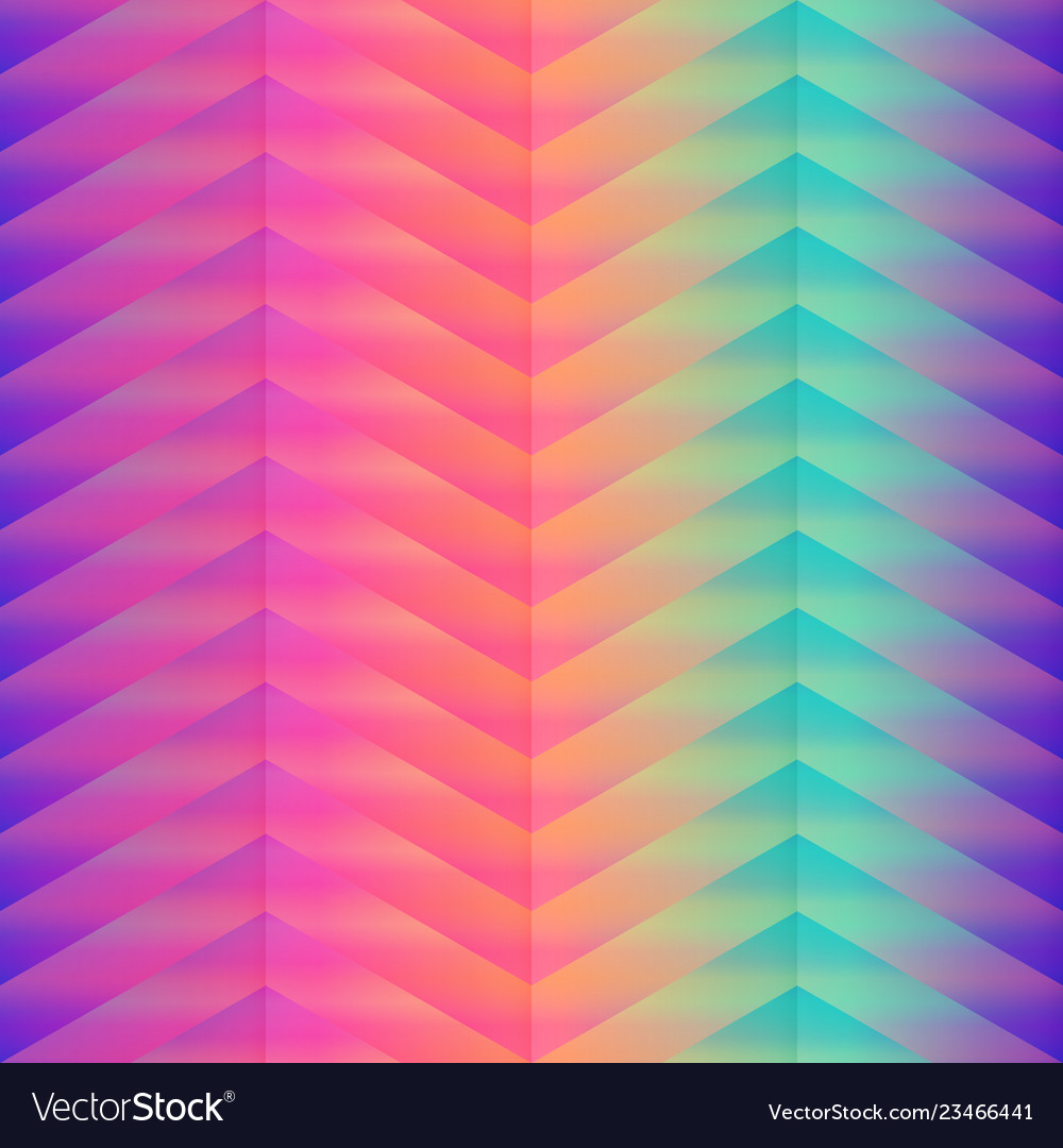 Colored zigzag pattern Royalty Free Vector Image