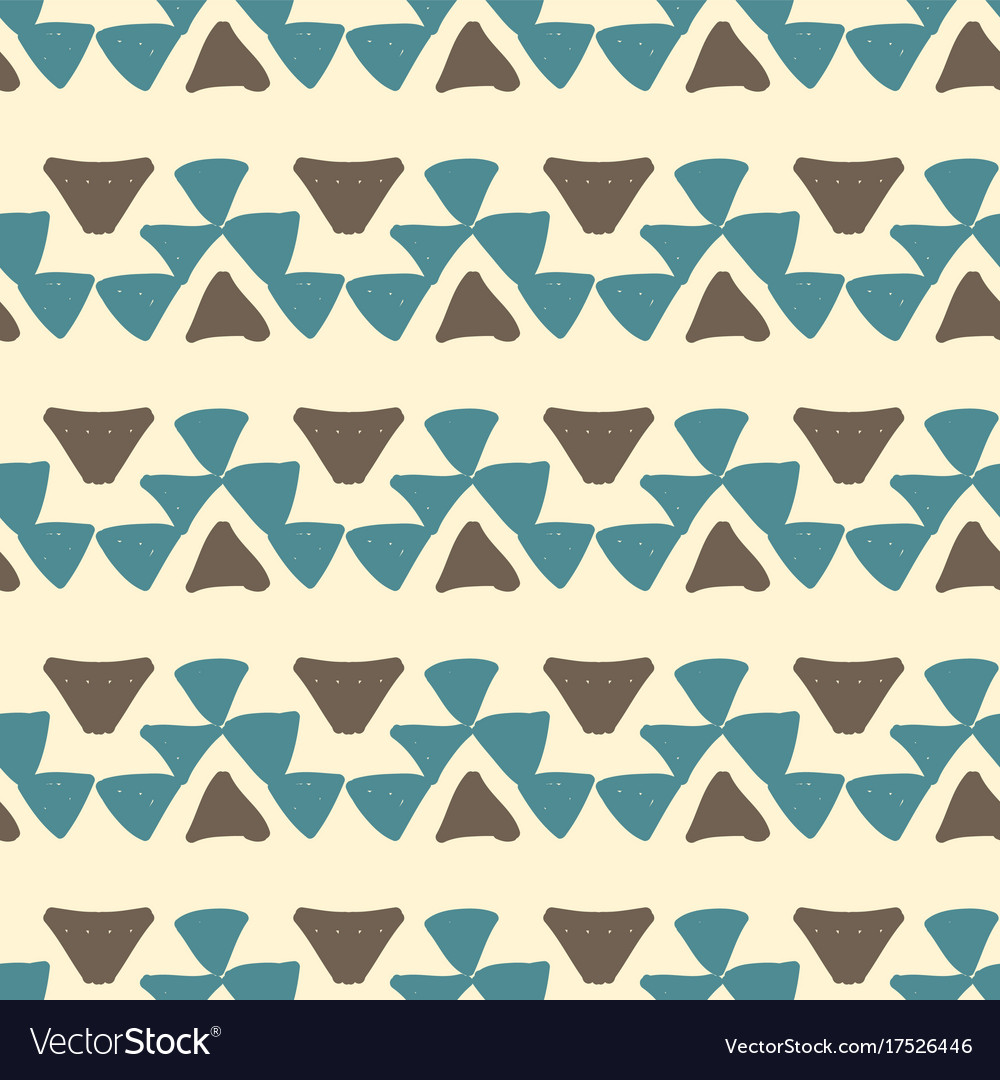 Ethnic pattern aztec geometric background Vector Image