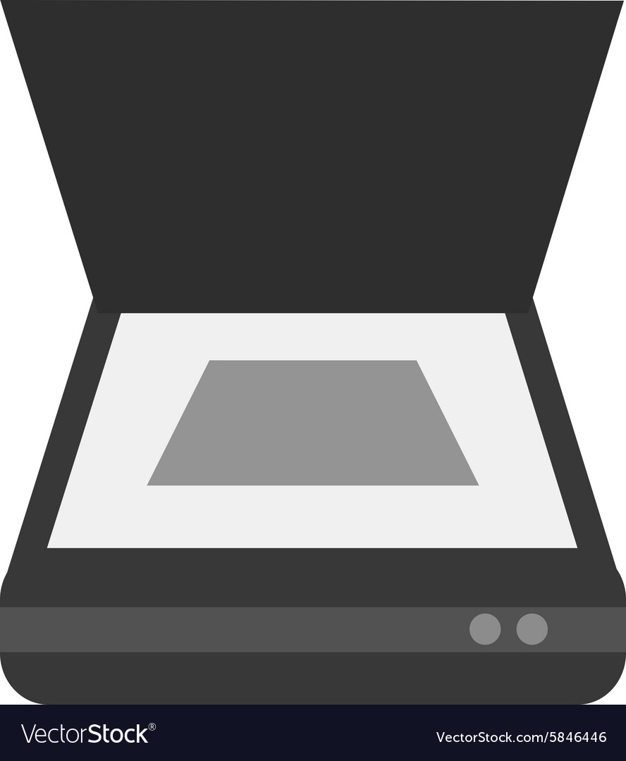 Scanner Royalty Free Vector Image - VectorStock