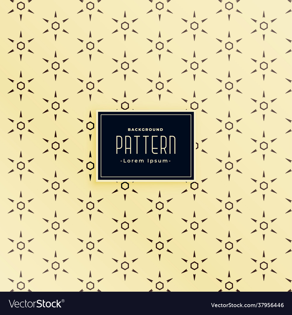 Sun shape stylish pattern design background Vector Image