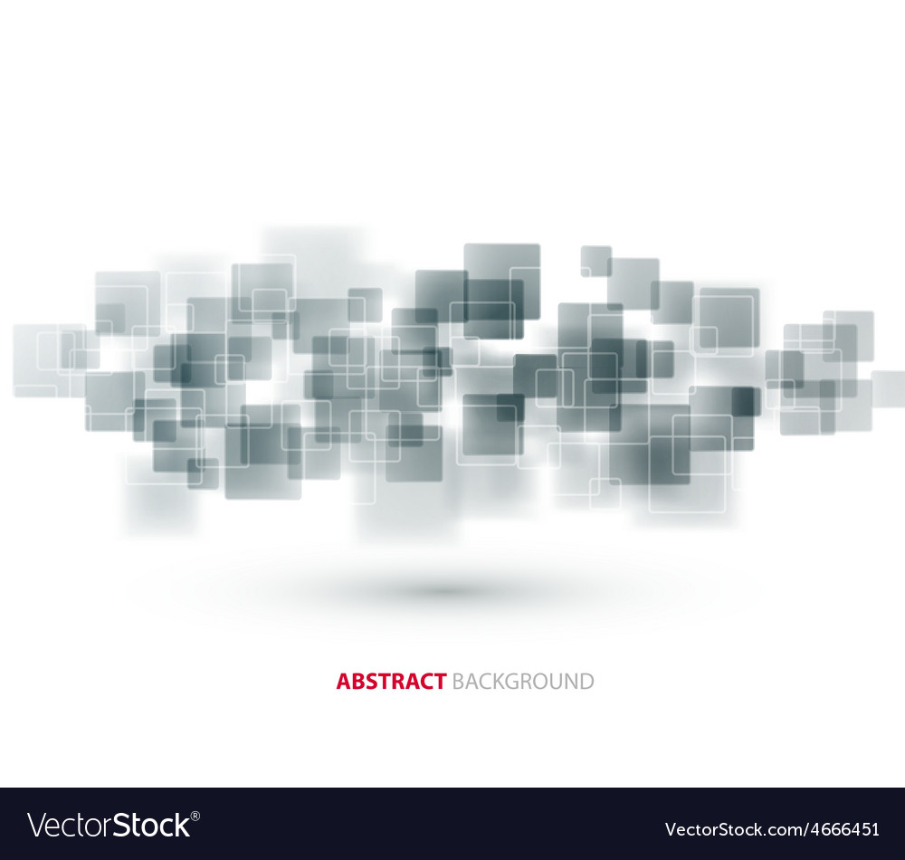 Gray shiny squares technical background Royalty Free Vector