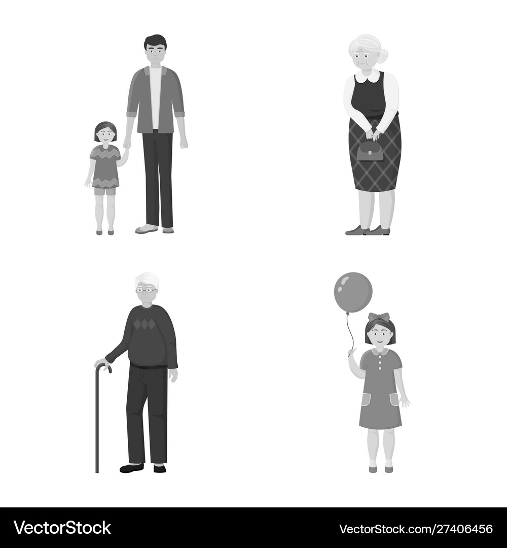 Design face and portrait symbol set Royalty Free Vector