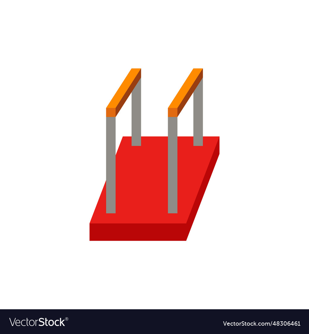 Parallel bars icon Royalty Free Vector Image - VectorStock