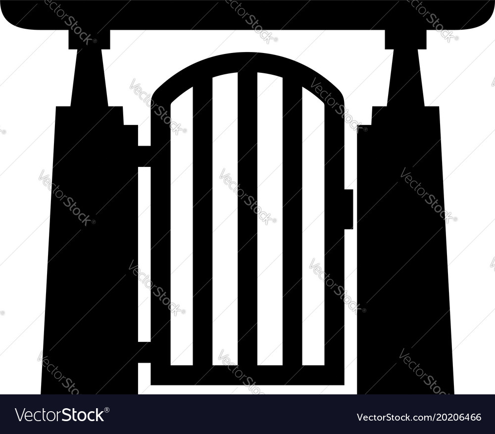 Gate Royalty Free Vector Image - VectorStock