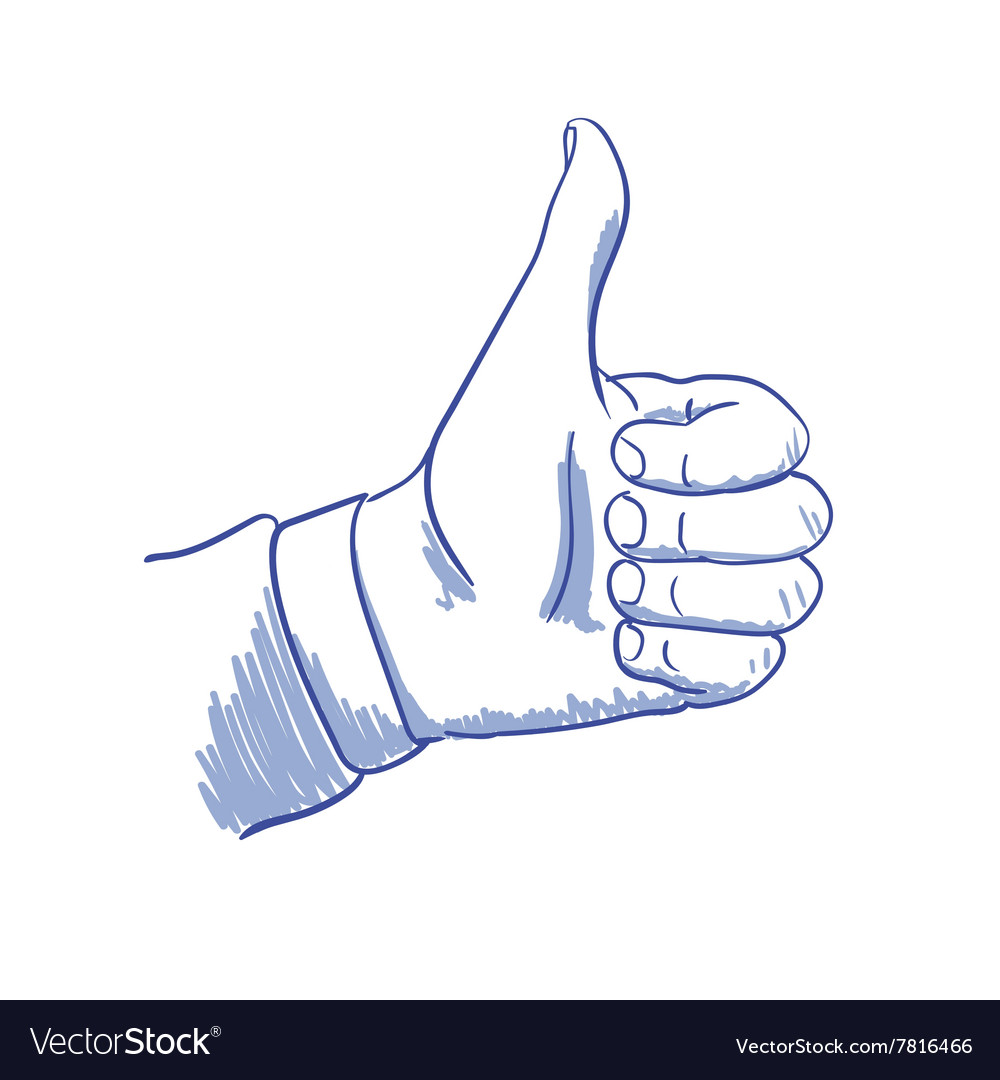 Hand Royalty Free Vector Image - VectorStock