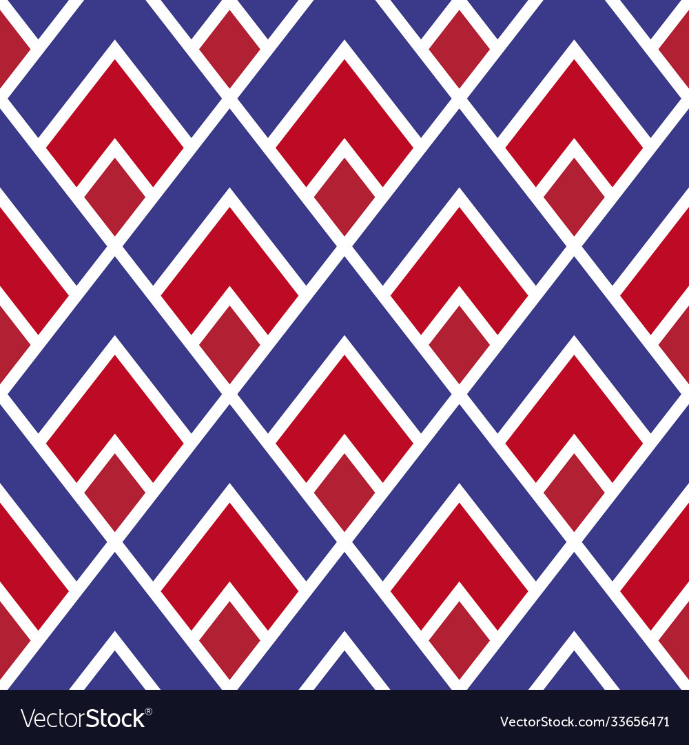 Independence day seamless pattern Royalty Free Vector Image