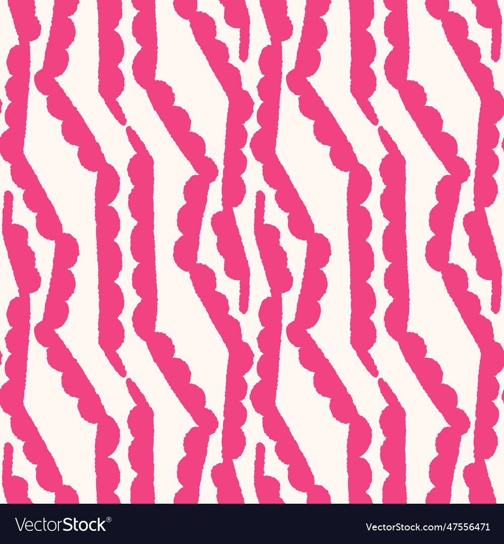 Seamless pattern with a simple abstract drawing Vector Image