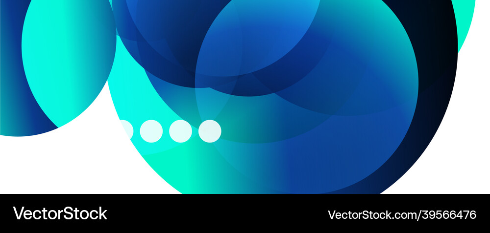 Fluid gradients swirls and circles bright color Vector Image