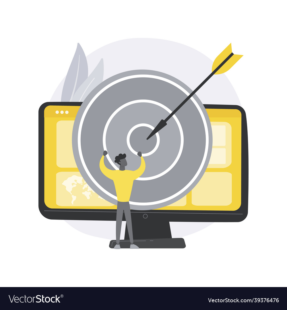 Lead scoring abstract concept Royalty Free Vector Image