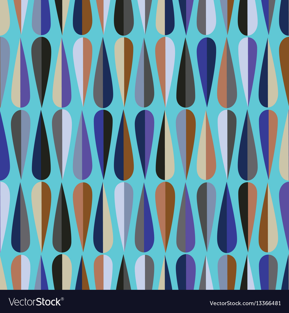 Drops seamless pattern Royalty Free Vector Image