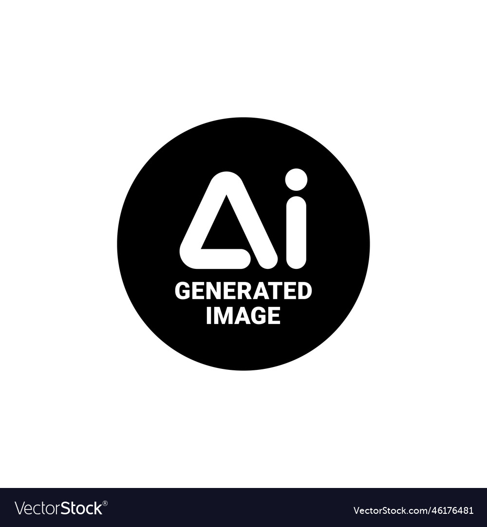 Icon for artificial intelligence generated content