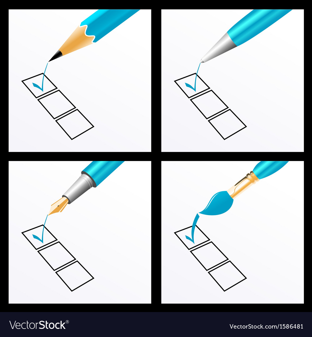 Tick Royalty Free Vector Image - VectorStock