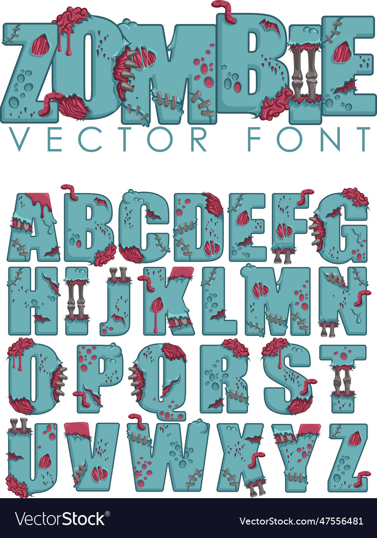 Zombified Font