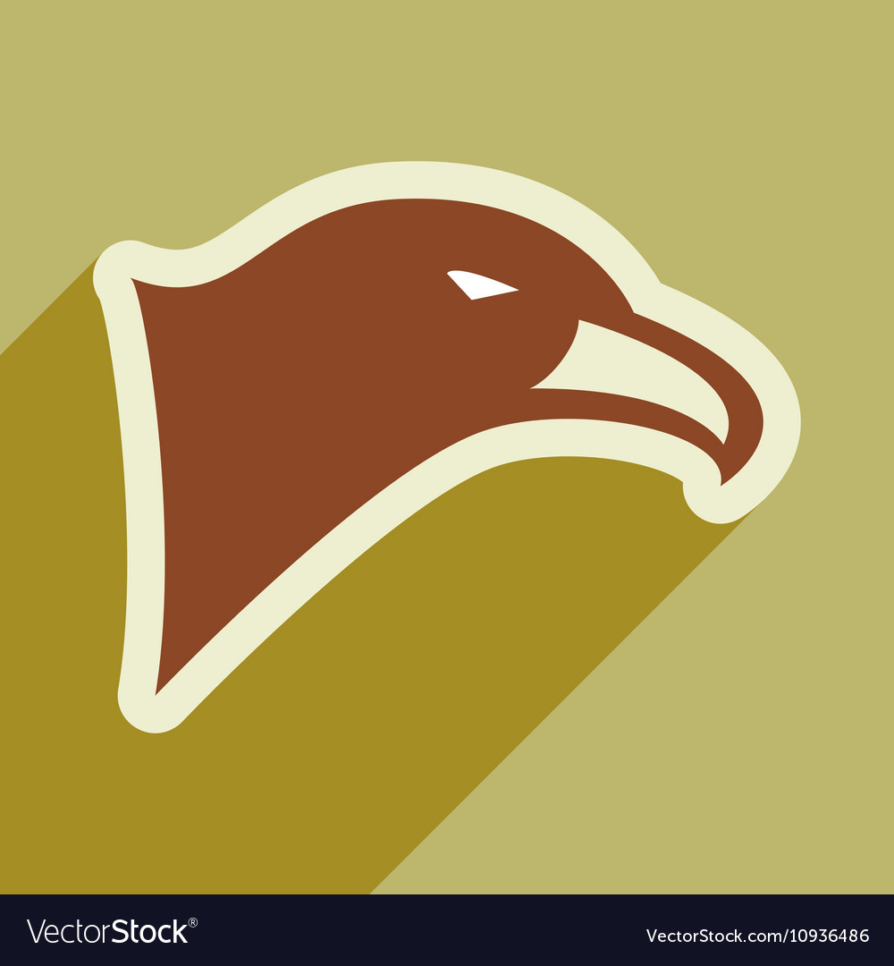 Stylish icon eagle Royalty Free Vector Image - VectorStock