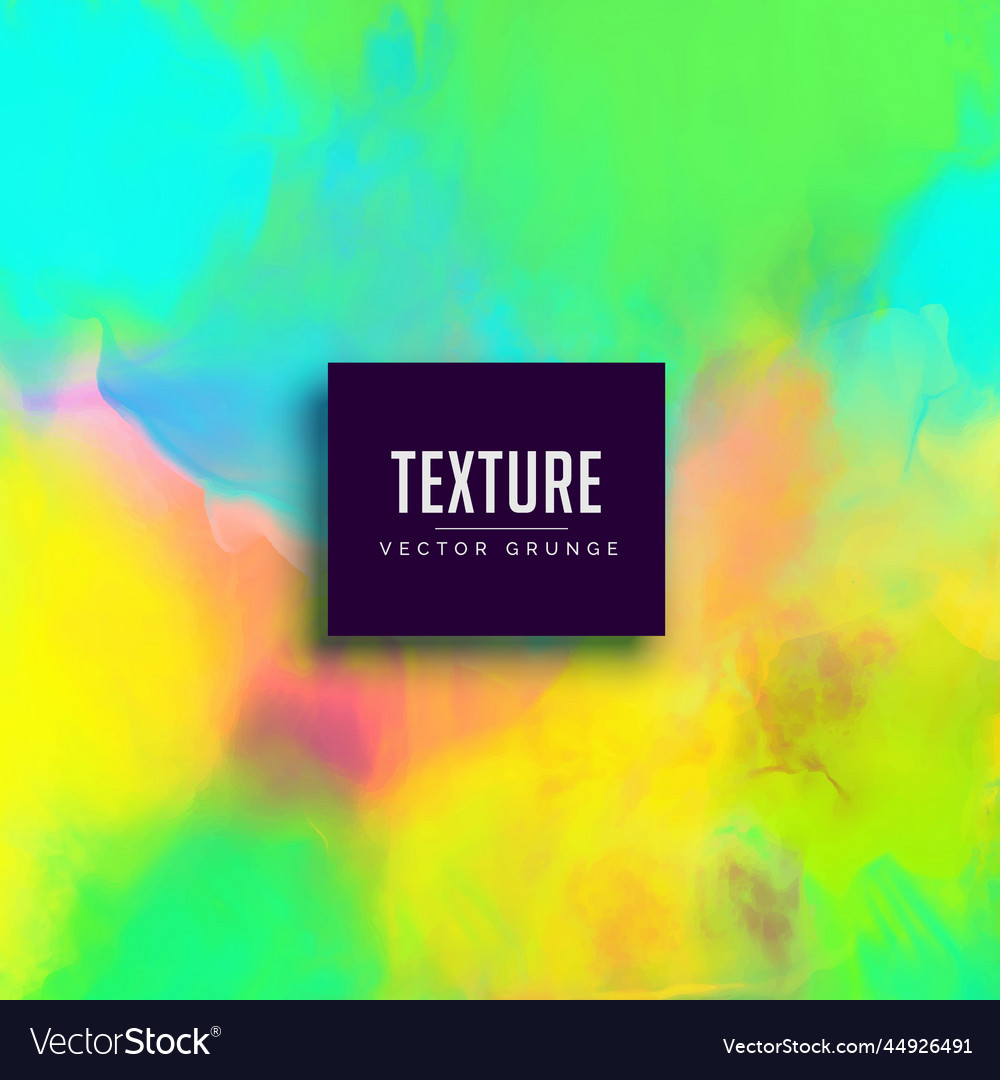 Bright watercolor texture background design Vector Image