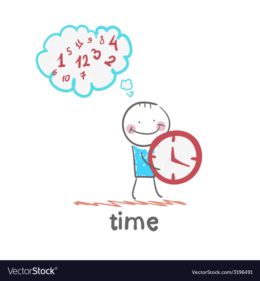 Time Royalty Free Vector Image - VectorStock