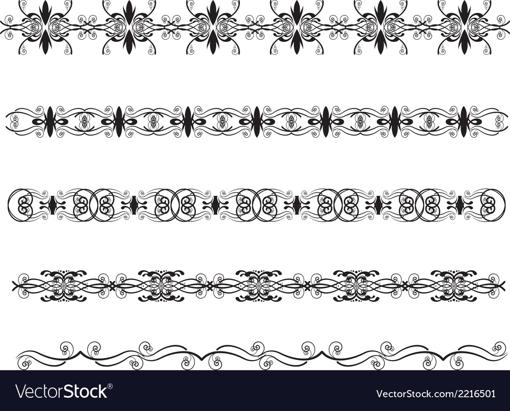 Abstract border Royalty Free Vector Image - VectorStock