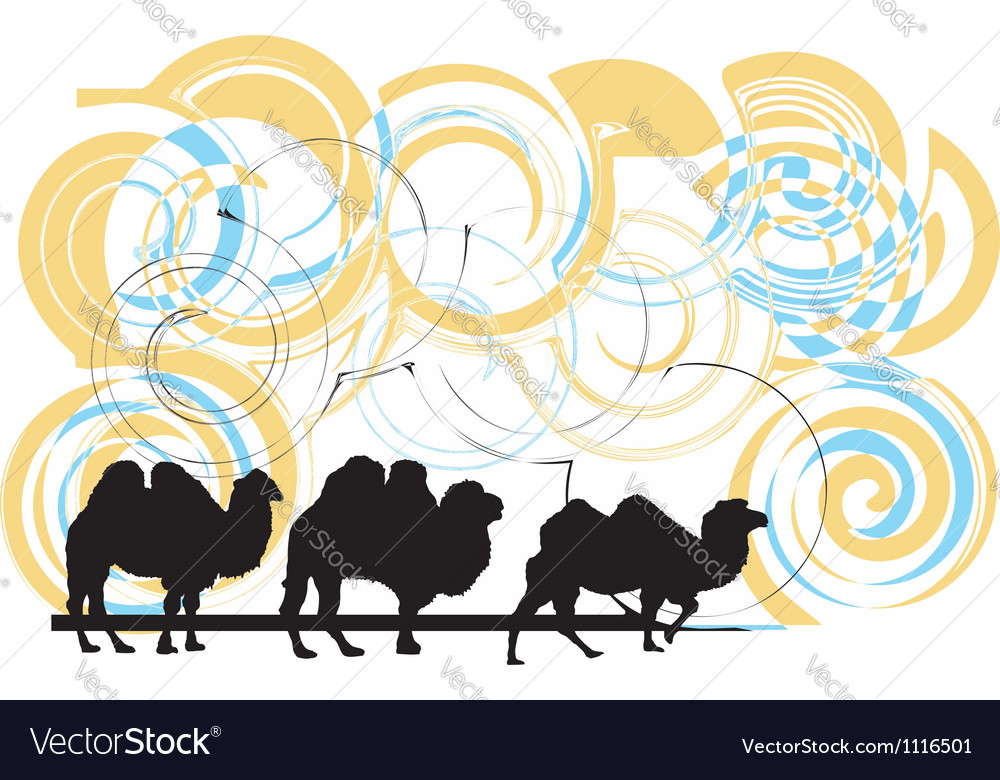 Camel Royalty Free Vector Image - VectorStock