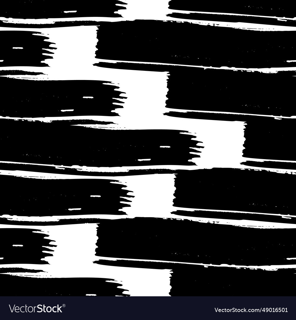 Seamless pattern with hand drawn scribble smears Vector Image