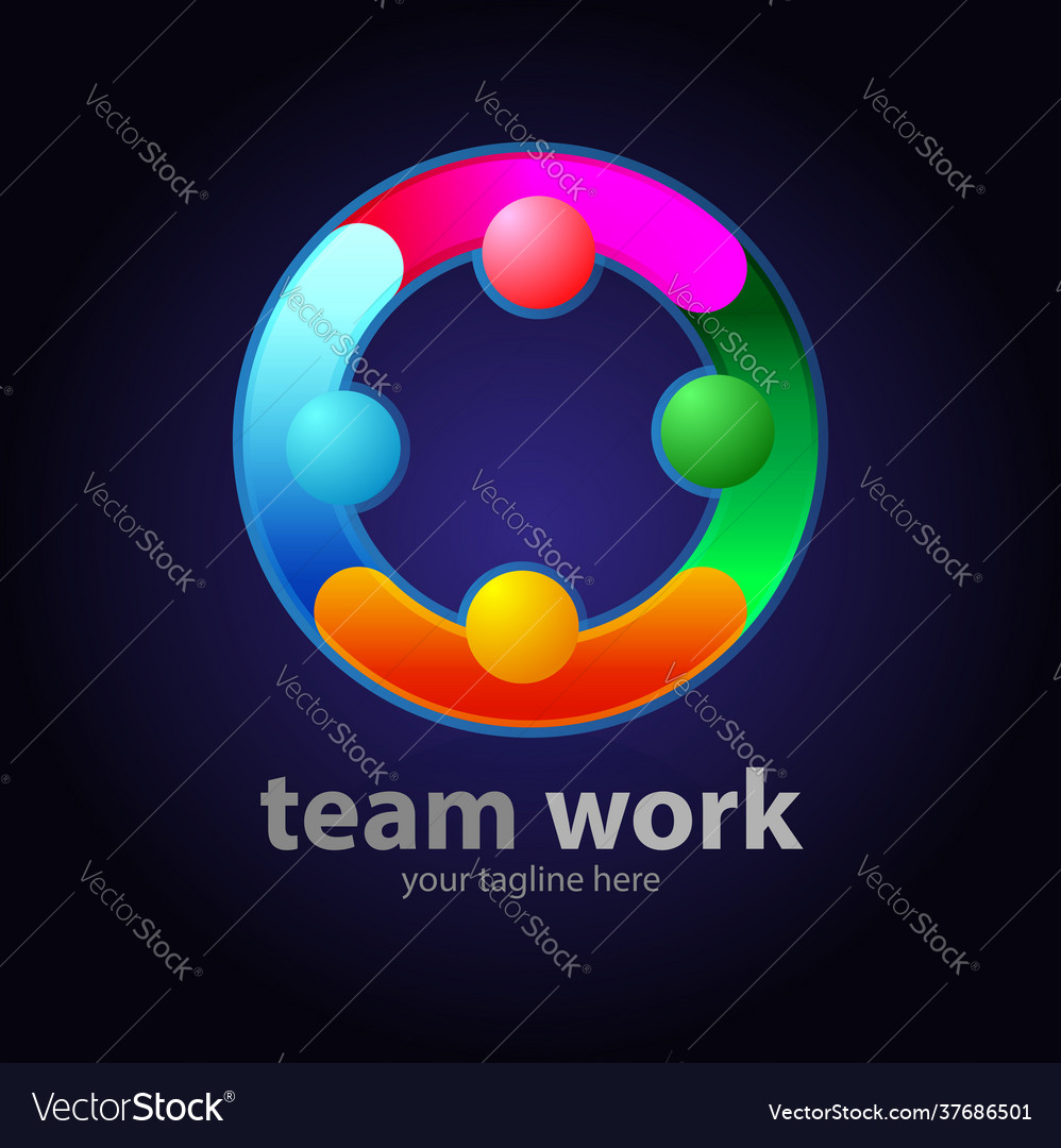 Team work Royalty Free Vector Image - VectorStock