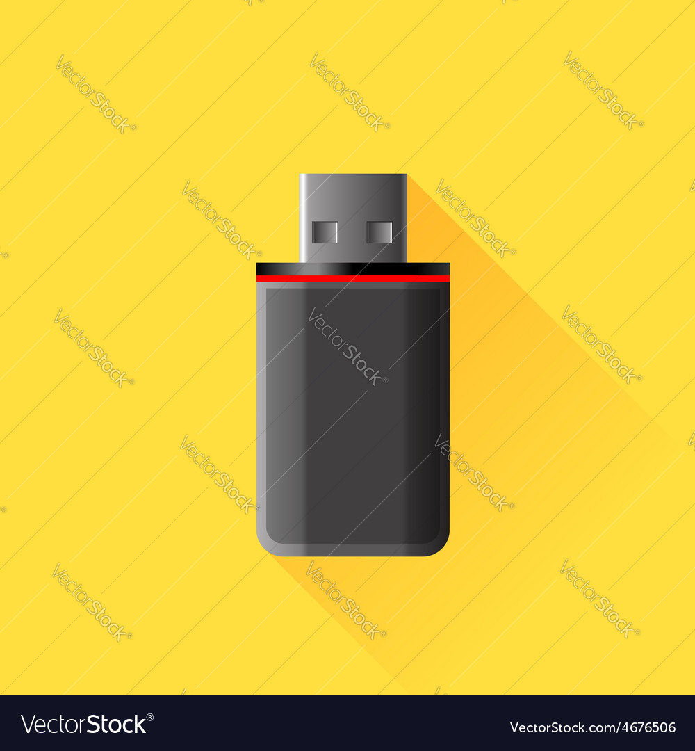 Memory stick Royalty Free Vector Image - VectorStock