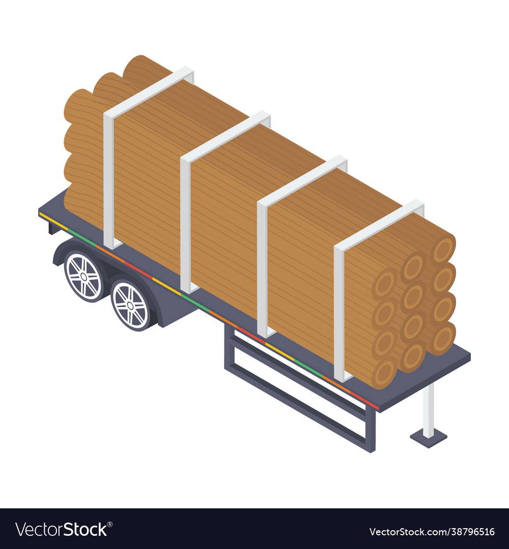 Timber stack Royalty Free Vector Image - VectorStock