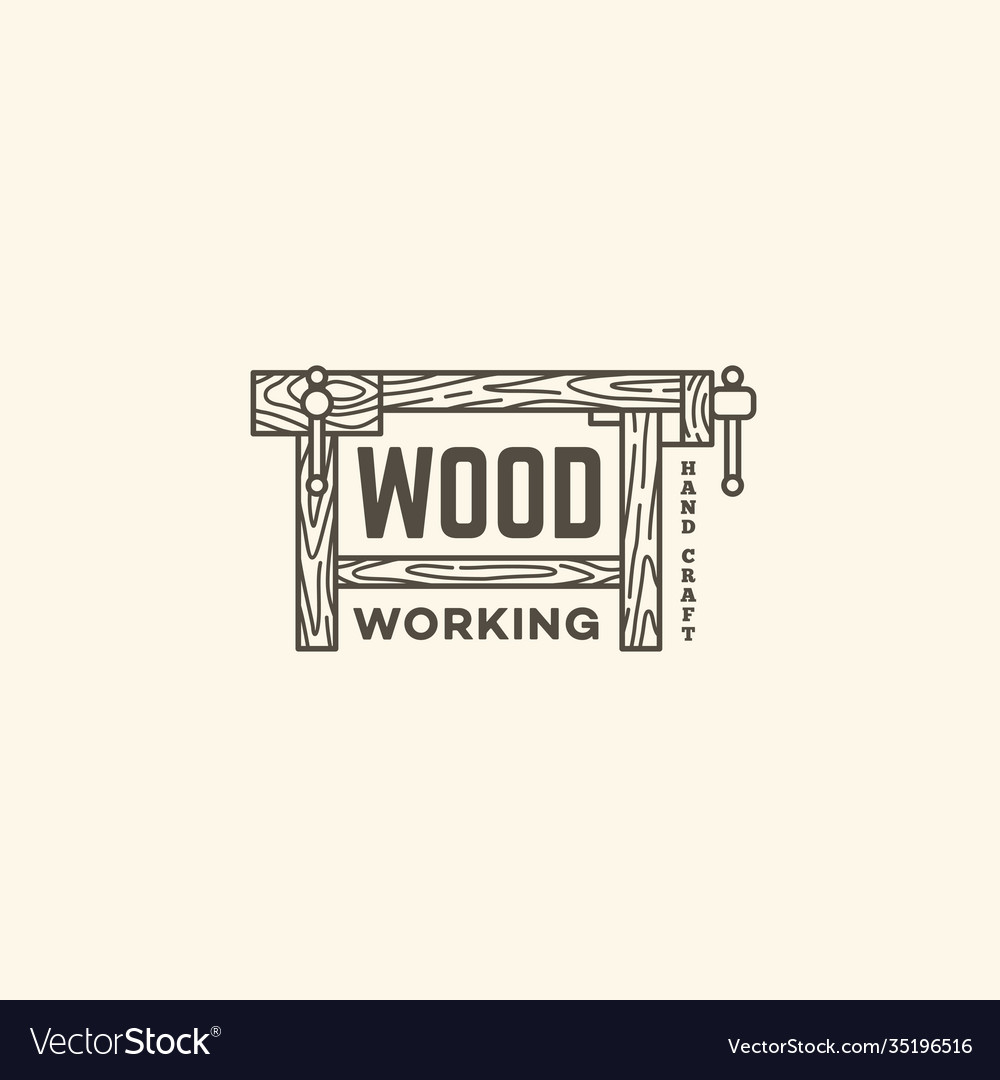 Workbench logo Royalty Free Vector Image - VectorStock