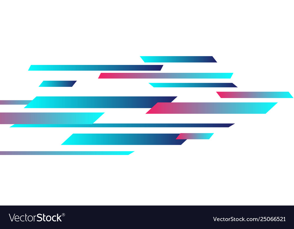 Abstract blue geometric pattern and background Vector Image