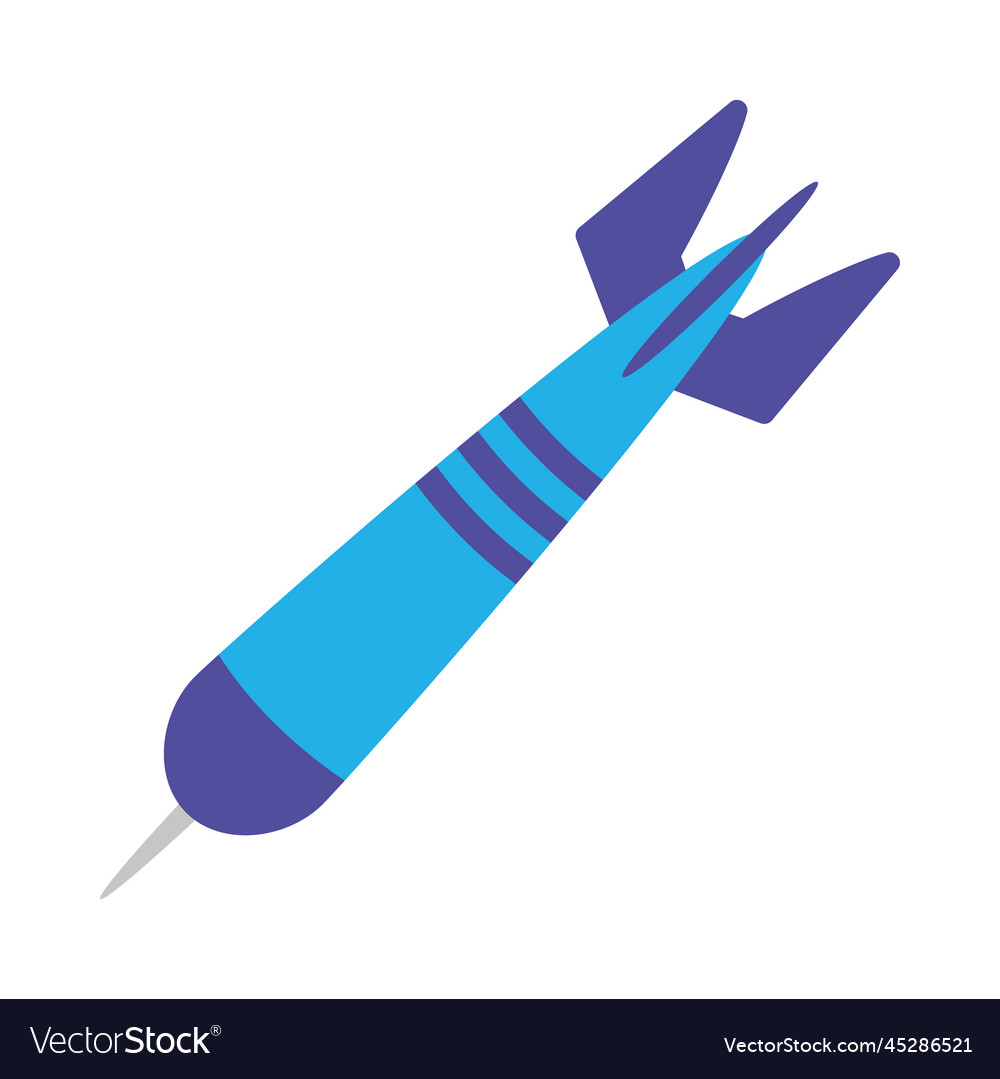 Blue dart icon Royalty Free Vector Image - VectorStock