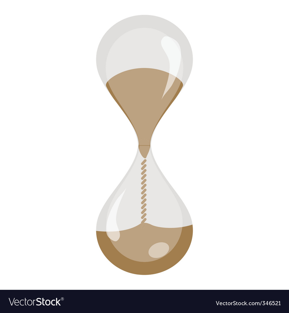 Hour watch Royalty Free Vector Image - VectorStock