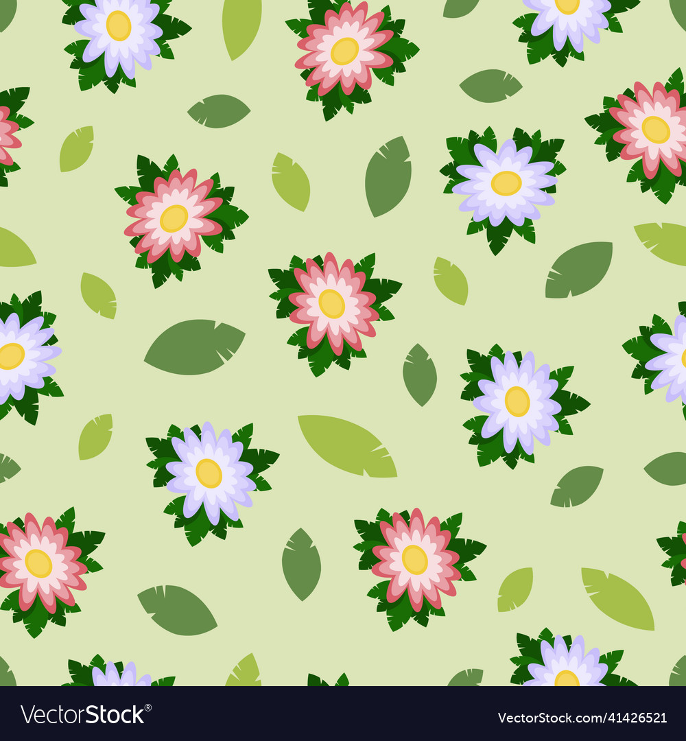 Seamless pattern bright spring pattern Royalty Free Vector