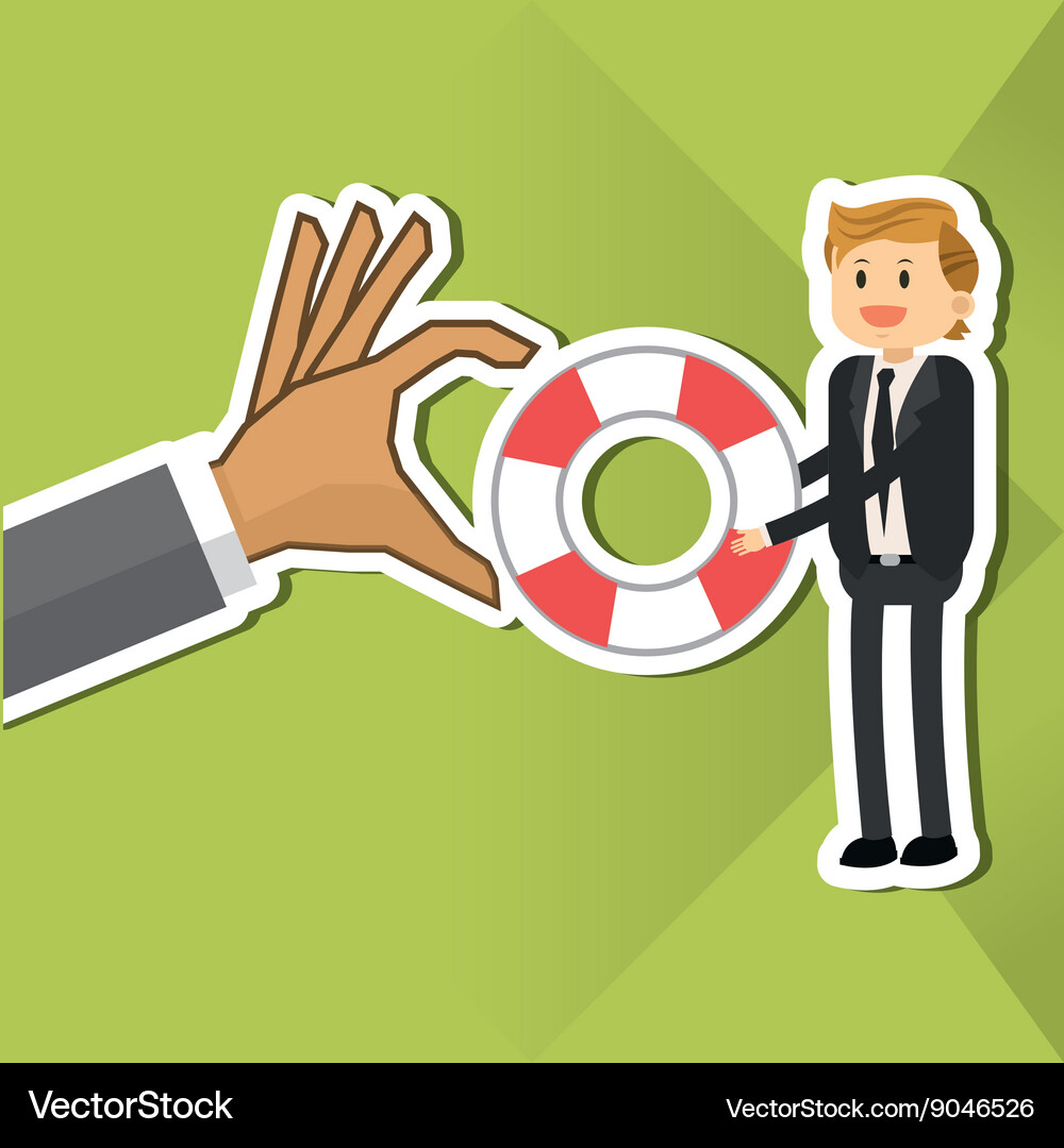 Graphic design of insurance editable Royalty Free Vector