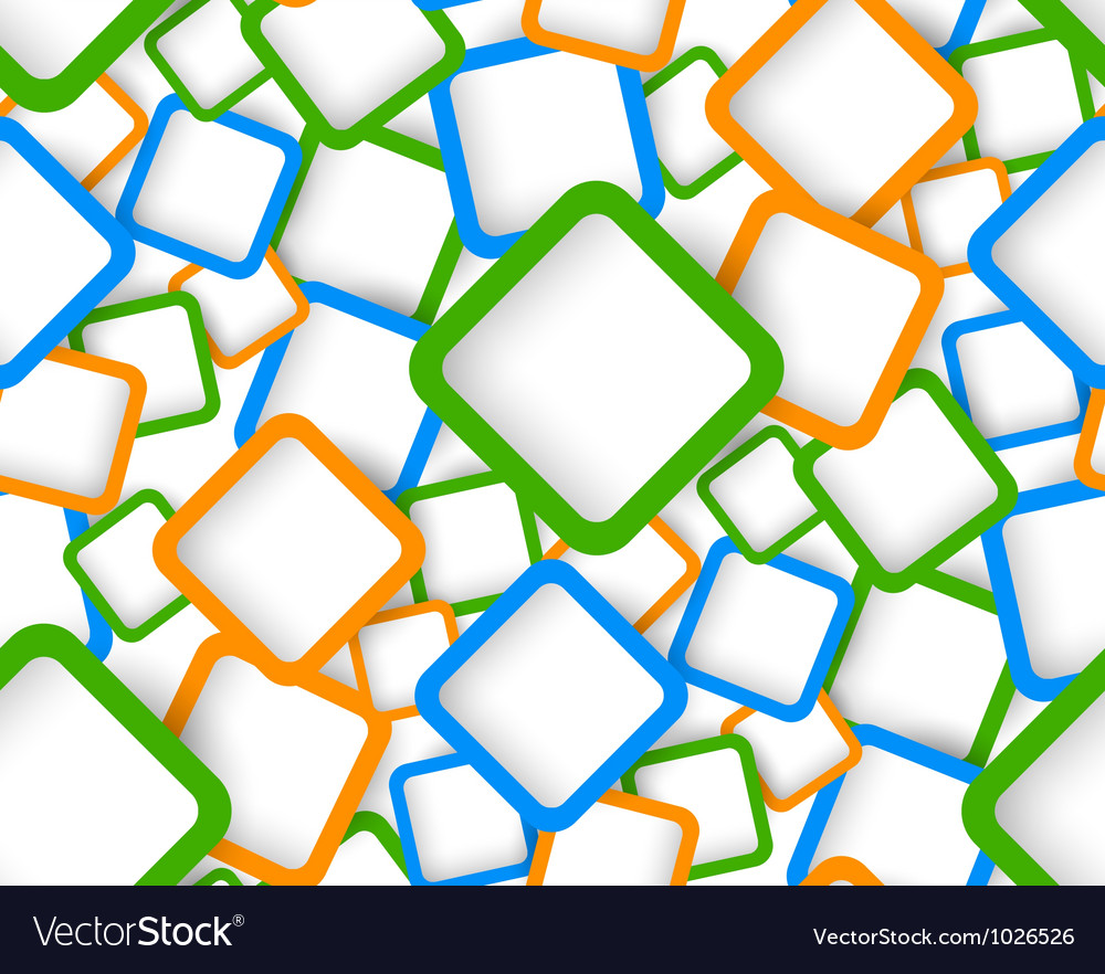 Seamless pattern with squares Royalty Free Vector Image