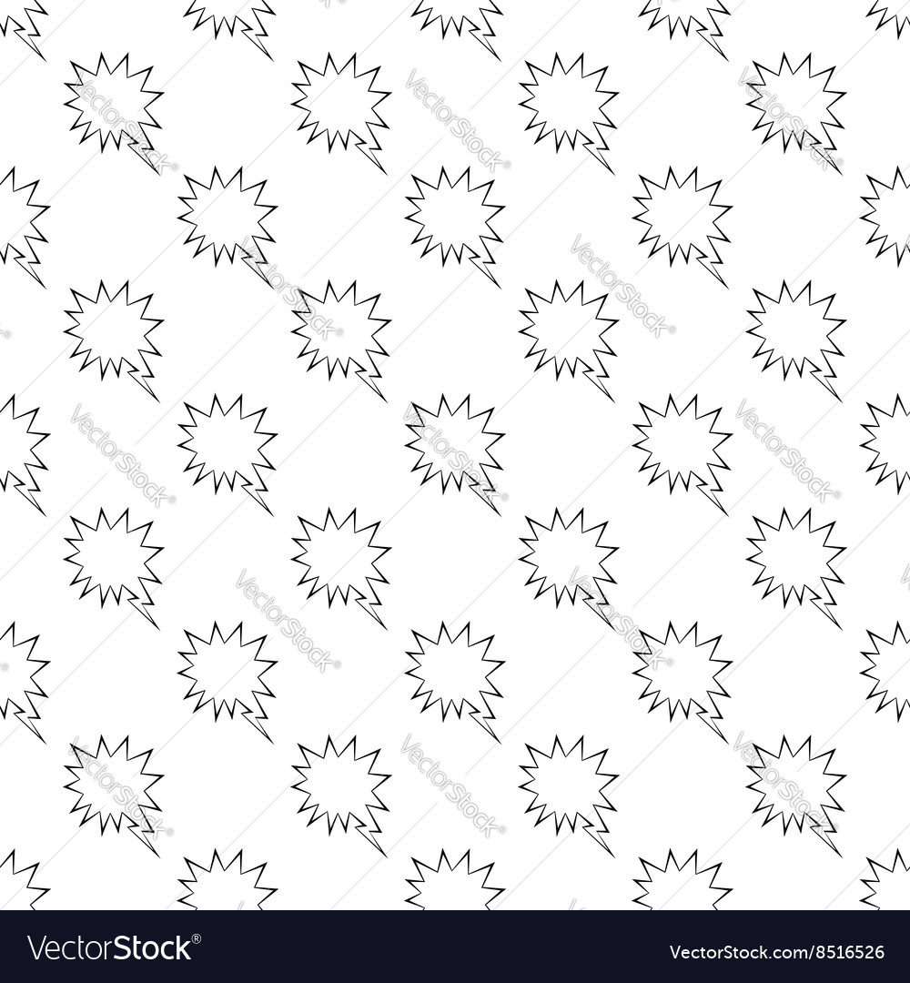 Speech bubble pattern seamless Royalty Free Vector Image