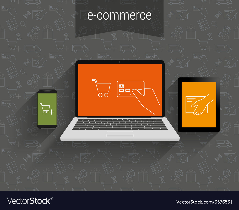 E-commerce Royalty Free Vector Image - VectorStock