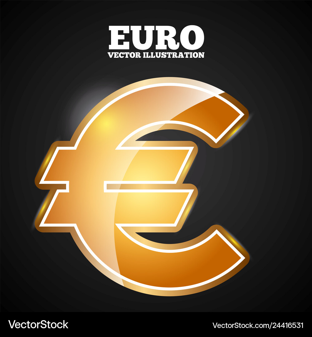 Euro symbol Royalty Free Vector Image - VectorStock