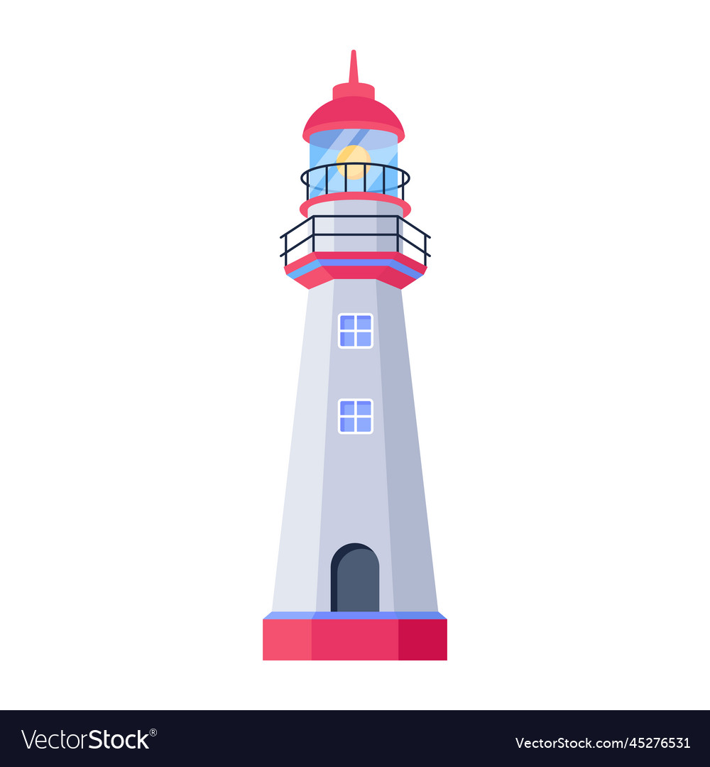 Light tower Royalty Free Vector Image - VectorStock