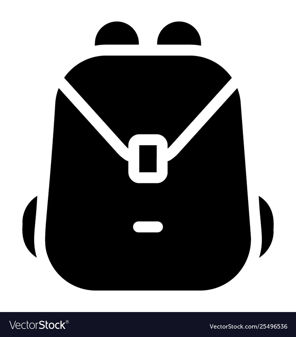 Backpack Royalty Free Vector Image - VectorStock