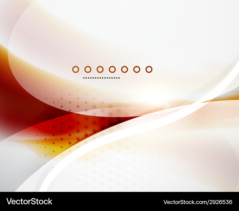 Business flowing wave Royalty Free Vector Image