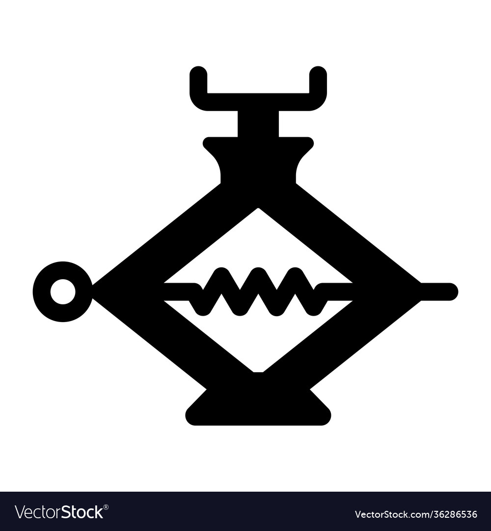 Car jack Royalty Free Vector Image - VectorStock