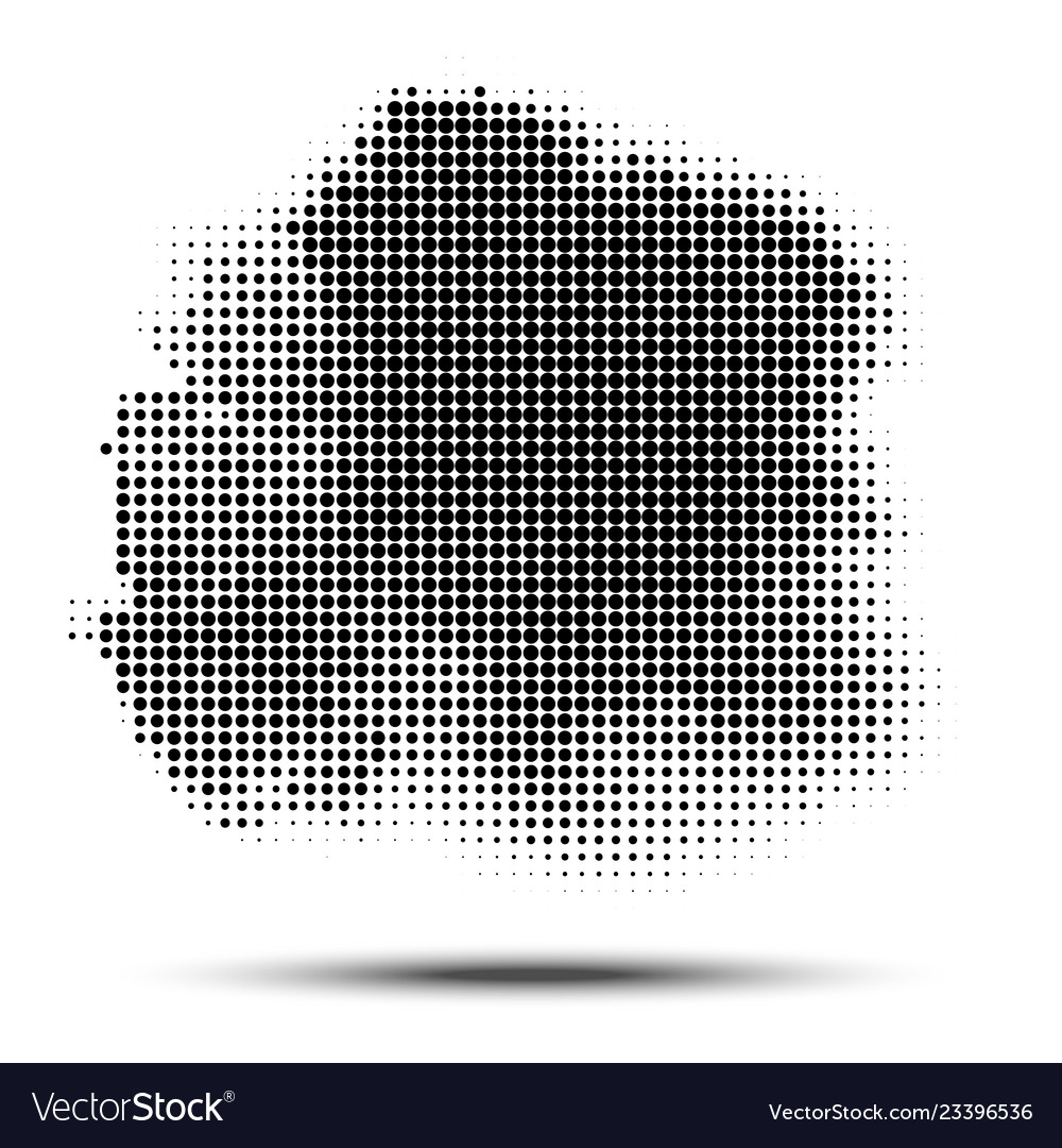 Halftone circle pattern grunge spot dots Vector Image Halftone circle pattern grunge spot dots Vector Image