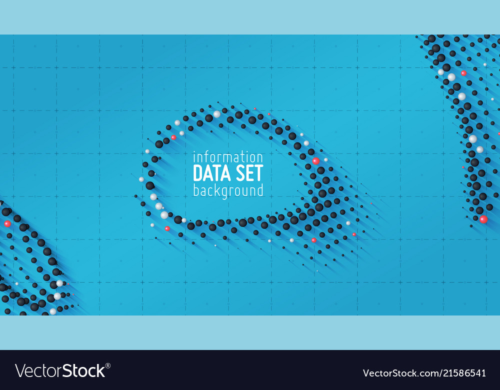 Abstract Data Sorting Visualization Royalty Free Vector