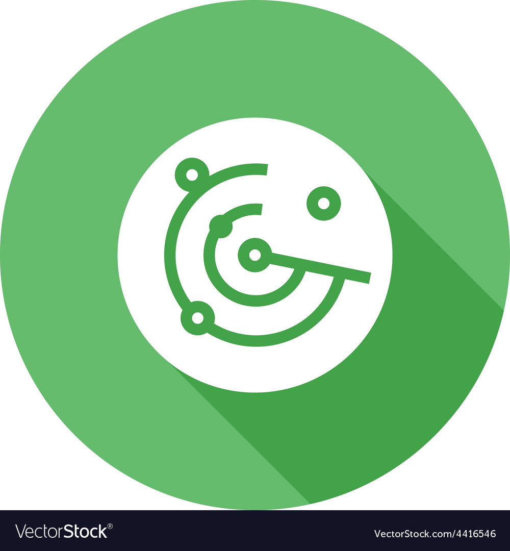 Radar screen Royalty Free Vector Image - VectorStock